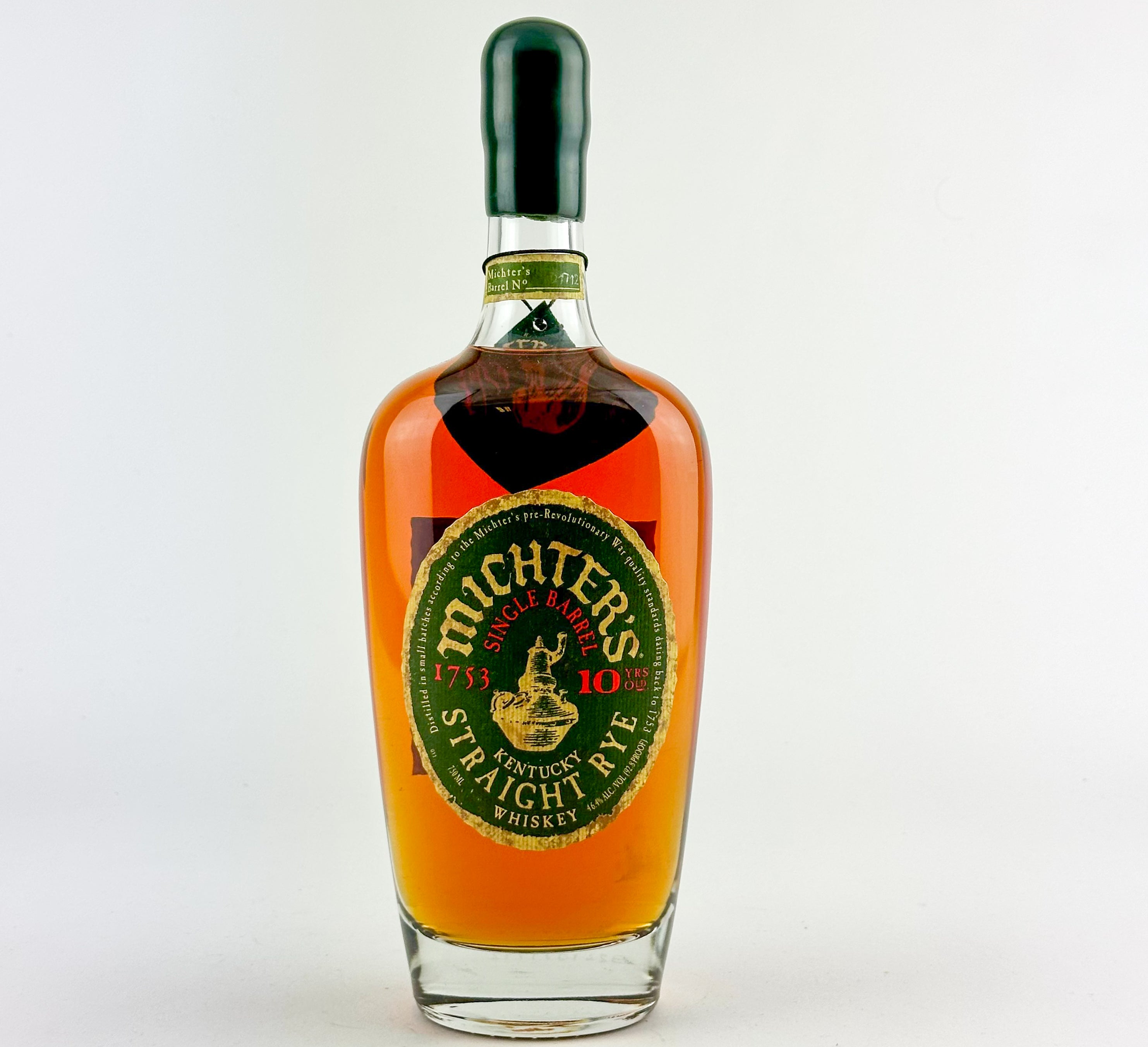 Michter's US*1 Single Barrel 10 Year Old Kentucky Straight Rye Whiskey ...